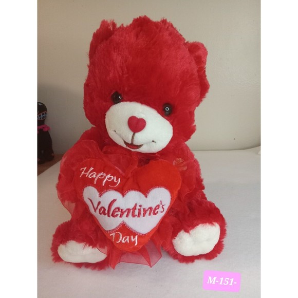 B&B TOY makee | Toys | Bb Toy Maker 25 Red Teddy Bear Wheart 12 Inc No ...